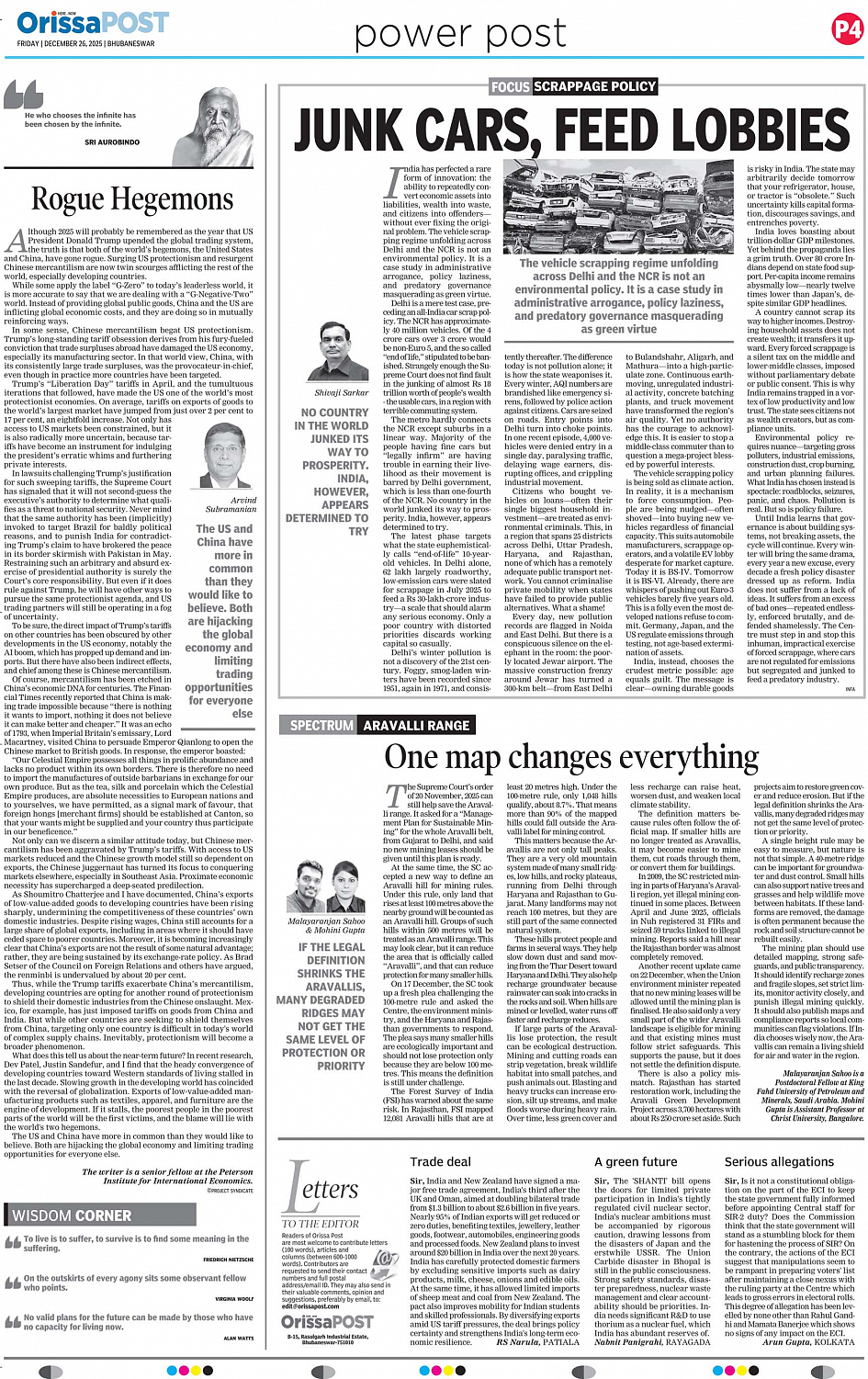 OrissaPOST Page: 4 - English Daily ePaper | Today Newspaper | Latest ...