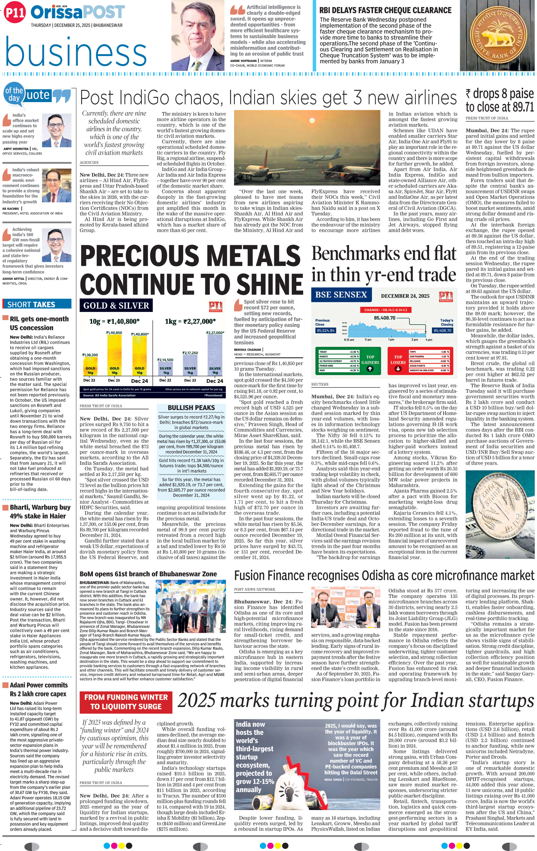 OrissaPOST Page: 10 - English Daily ePaper | Today Newspaper | Latest ...