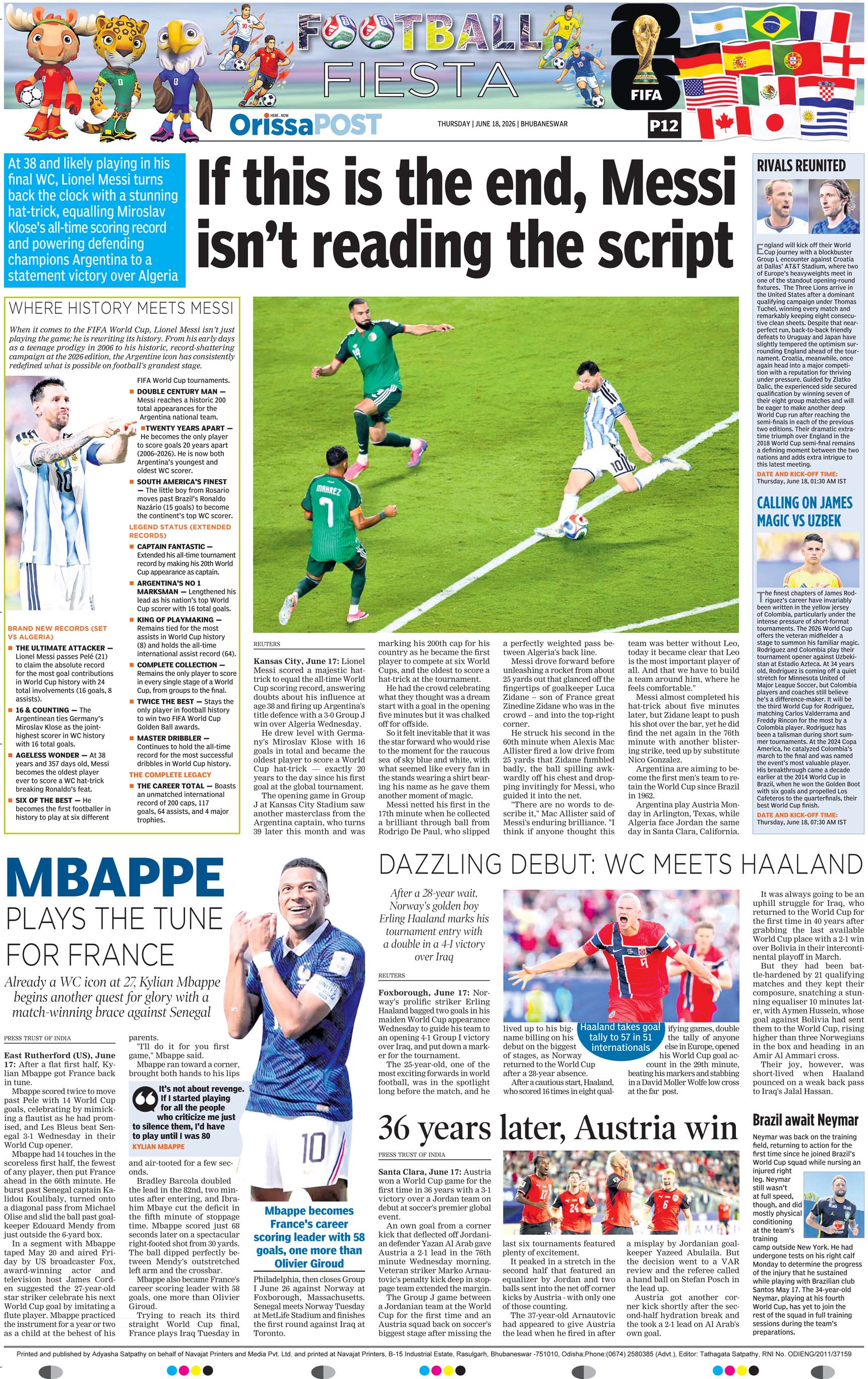 Orissa POST Page: 12 - English Daily ePaper | Today Newspaper | Latest ...